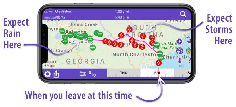 Best Weather App for Truckers - Drive Weather