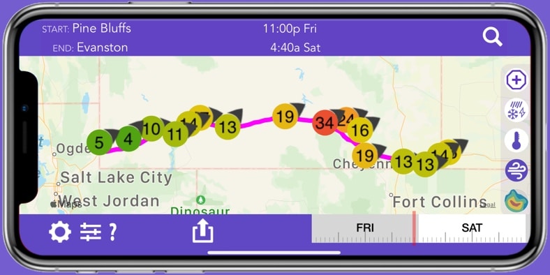 I80 Weather Nebraska - Drive Weather