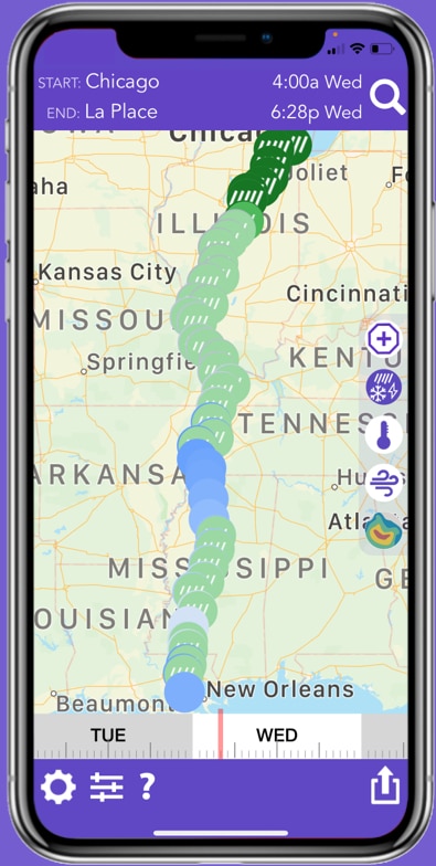 i-55 Weather Condtions Drive Weather I-55 Weather