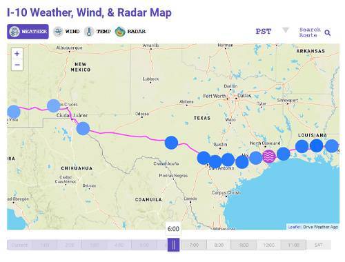 I-10 Weather New Mexico - Drive Weather