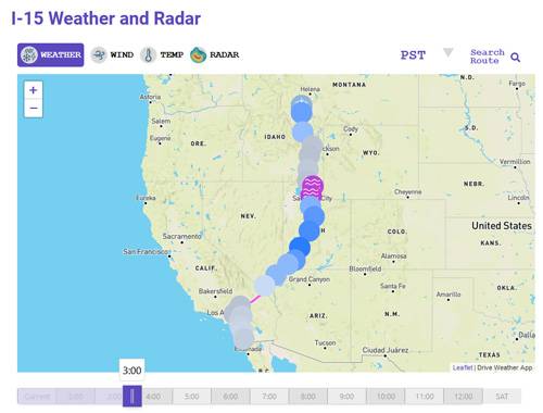 I15 Weather - Drive Weather