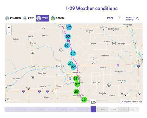I-29 Weather Iowa - Drive Weather