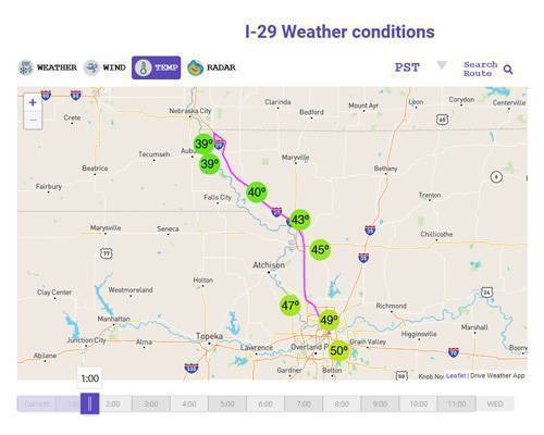 I-29 Weather Missouri - Drive Weather