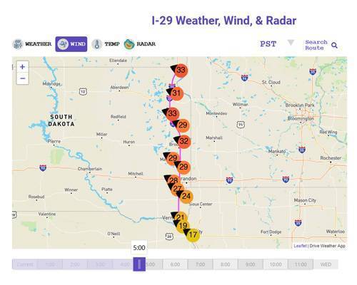 i-29 Weather South Dakota - Drive Weather