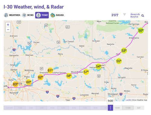 i-30 Weather - Drive Weather