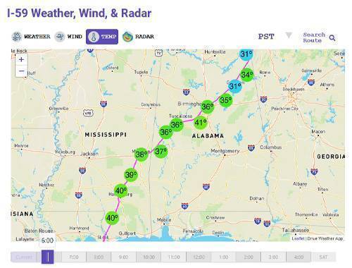 I-59 Weather - Drive Weather